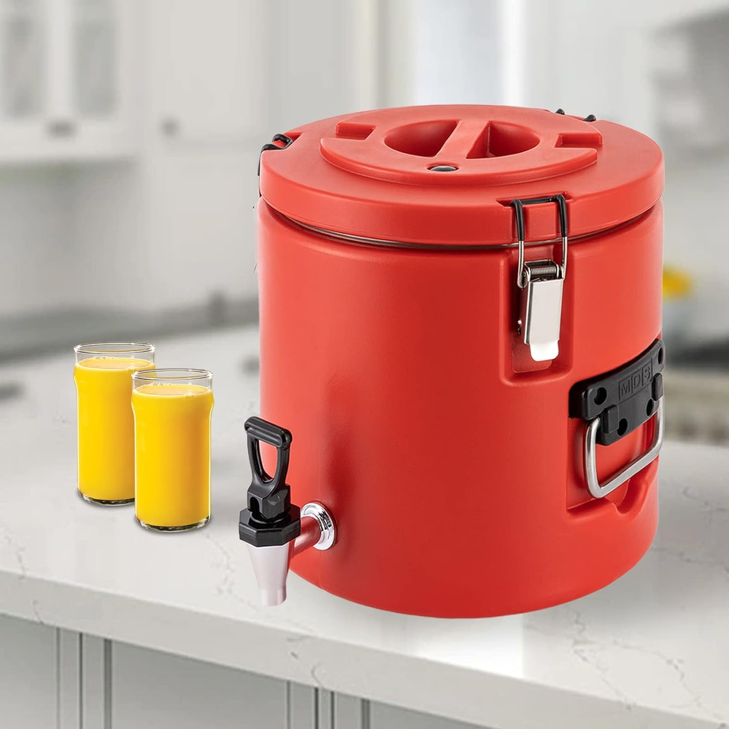 Insulated Beverage Dispenser,Stainless Steel Insulated Thermal Hot and ...