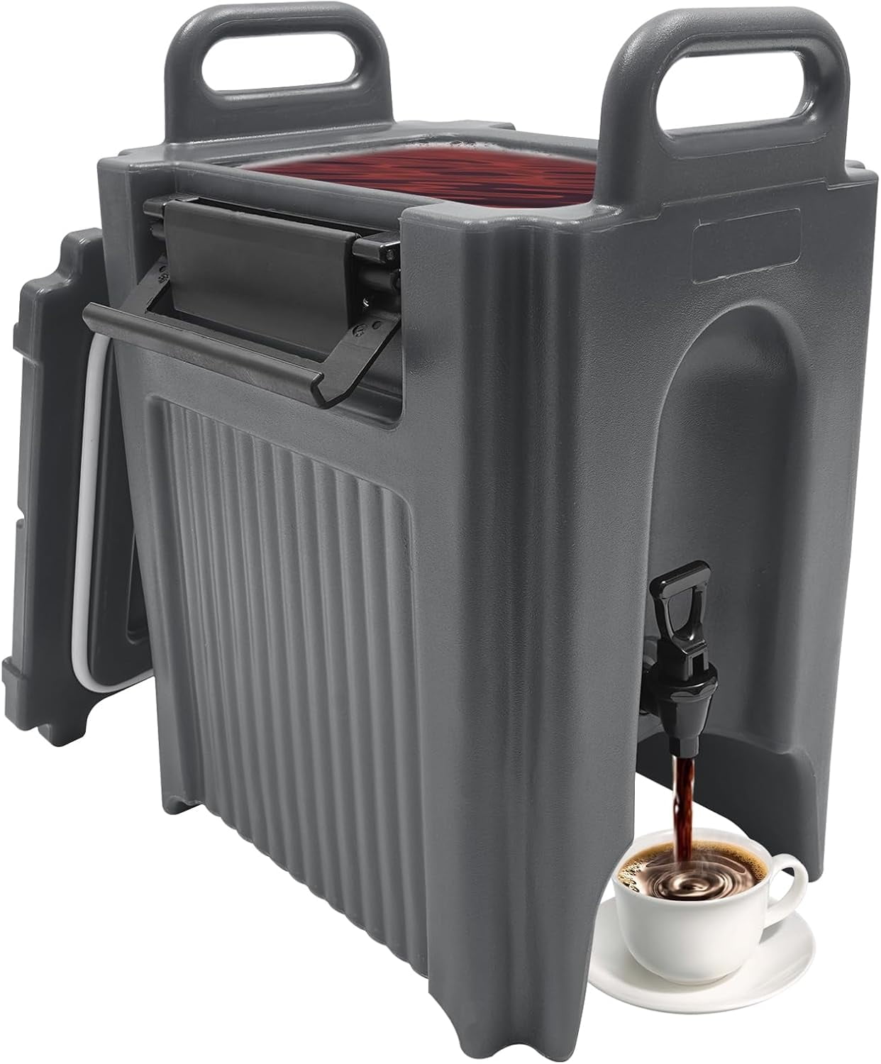 Insulated Beverage Server with Spigot for Dispensing Hot and Cold Drink ...