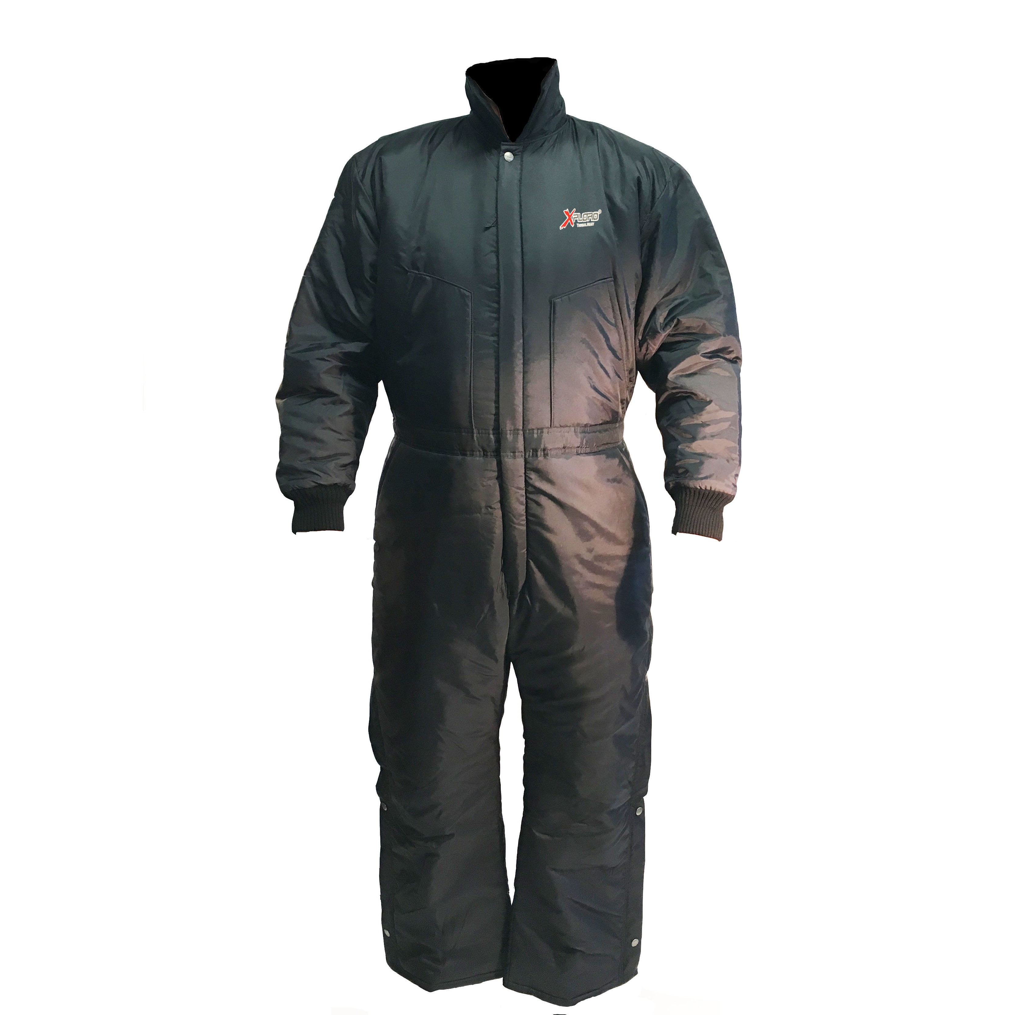 Waterproof Insulated Black Coverall with Wind Resistant Shell - Walmart.com