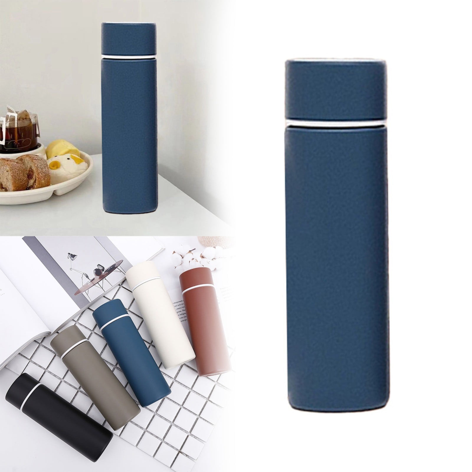 Insulated Bottle Blue,Kitchen Cups，Blue，Stainless Steel - Walmart.com