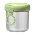 Insulated Breakfast Cup with Lid & Spoon, Portable Double Wall Salad ...