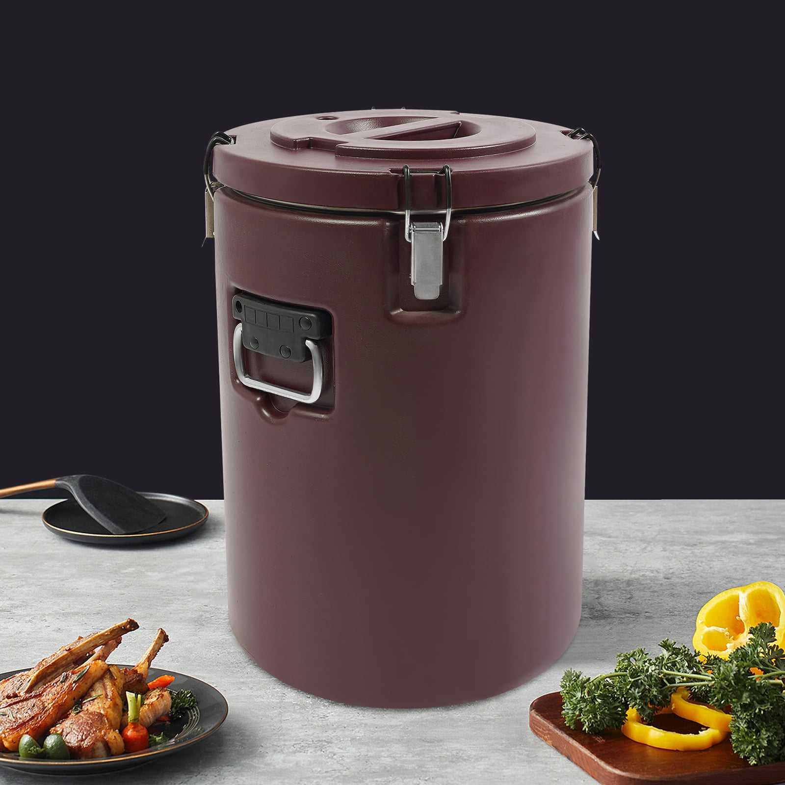 Insulated Bucket, 40L Insulated Soup Container, Insulated Soup Carrier ...