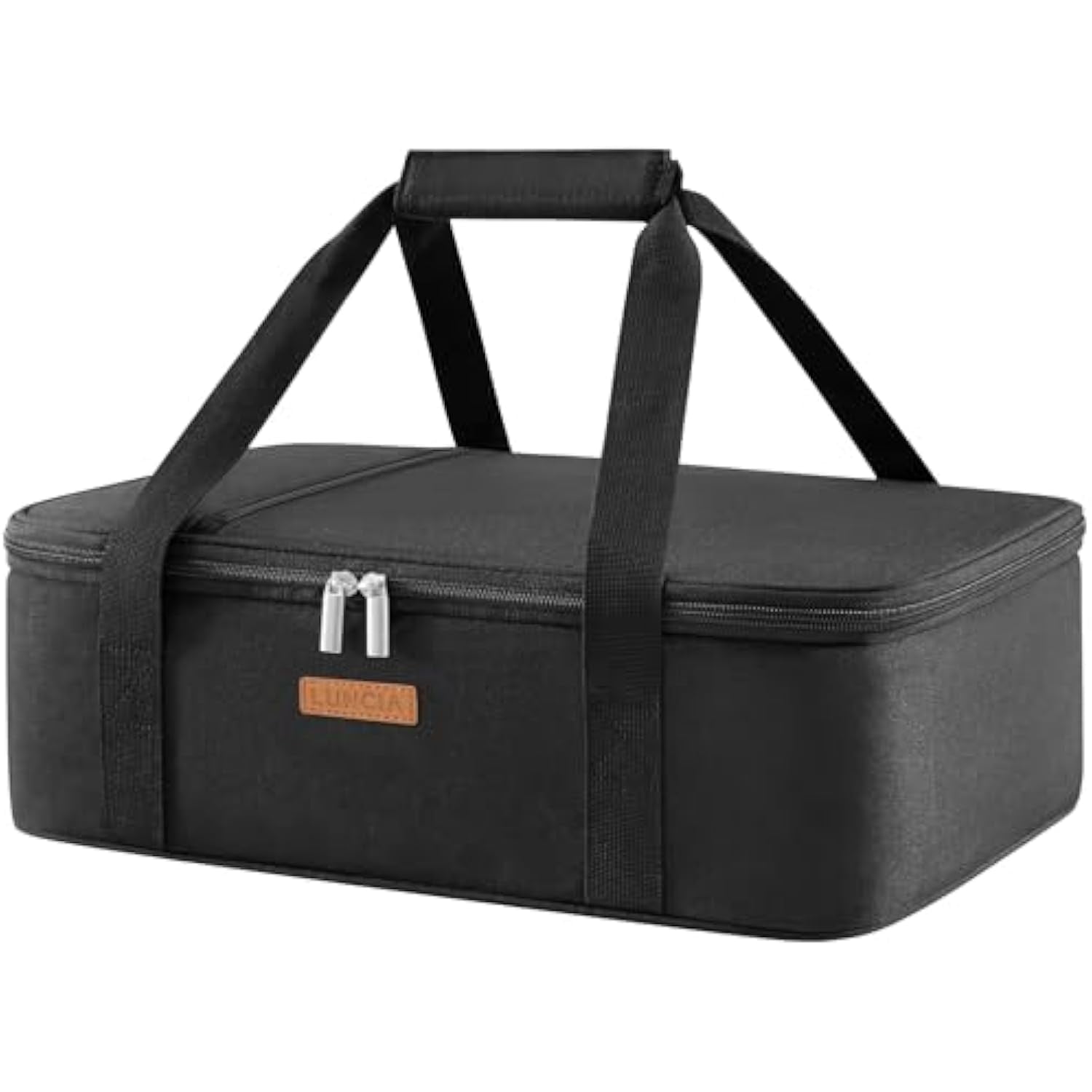 Insulated Casserole Carrier for Hot or Cold Food, Lasagna Lugger Tote ...