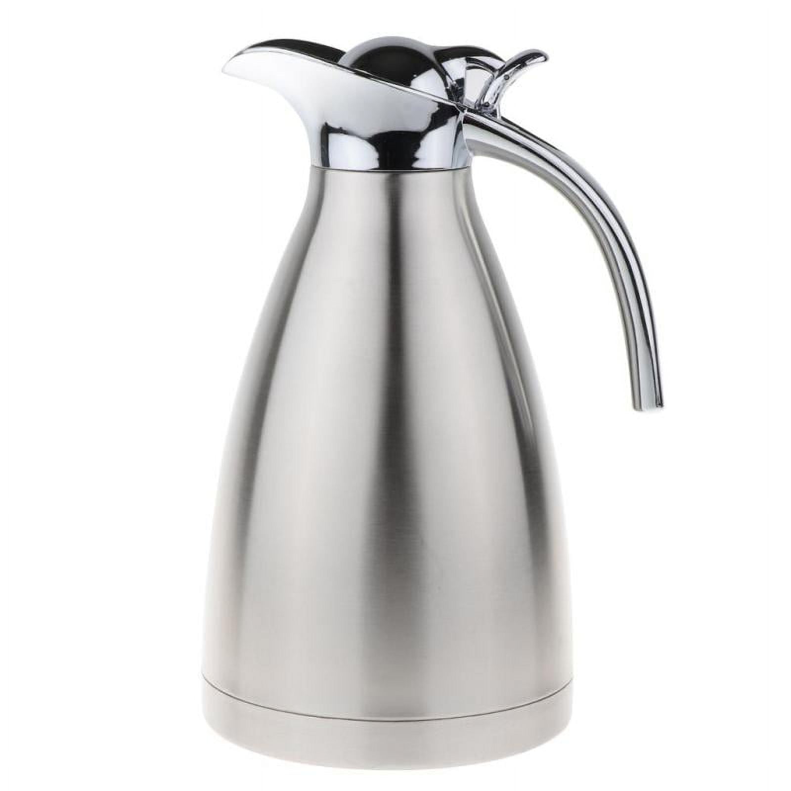 Insulated Coffee Carafe, Thermal Pitcher - Stainless Steel, 1 ...