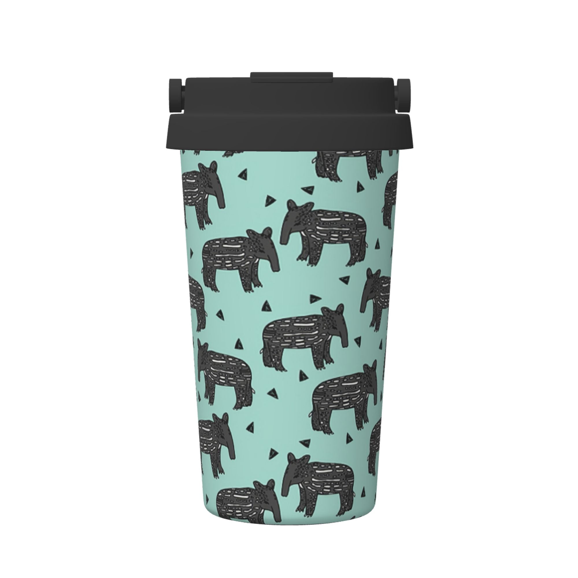 Insulated Coffee Mug With Lid Tapir Baby Tapir Cute Animals- Insulated ...