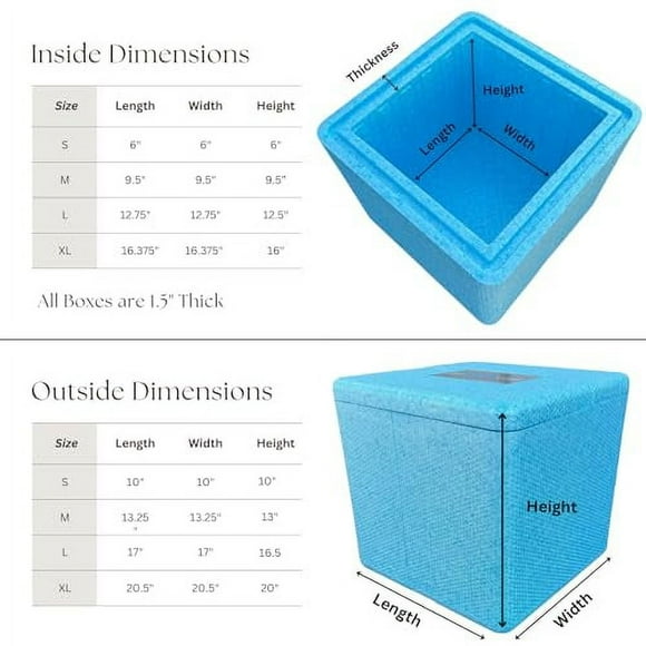 Foam Insulated Shipping Boxes