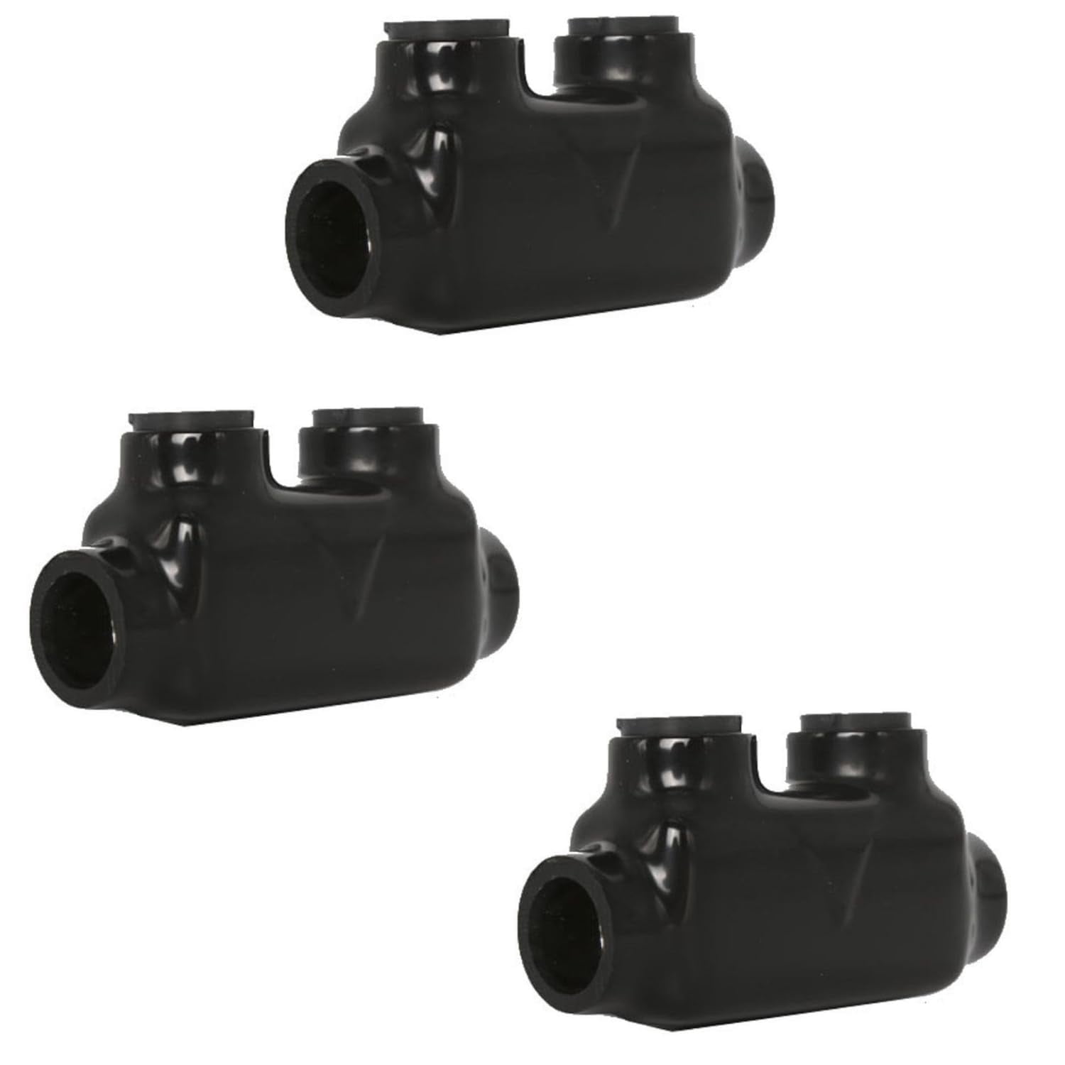 Insulated Connector 2 Ports Wire Connectors 2/0-6AWG Wide Connector 3/ ...