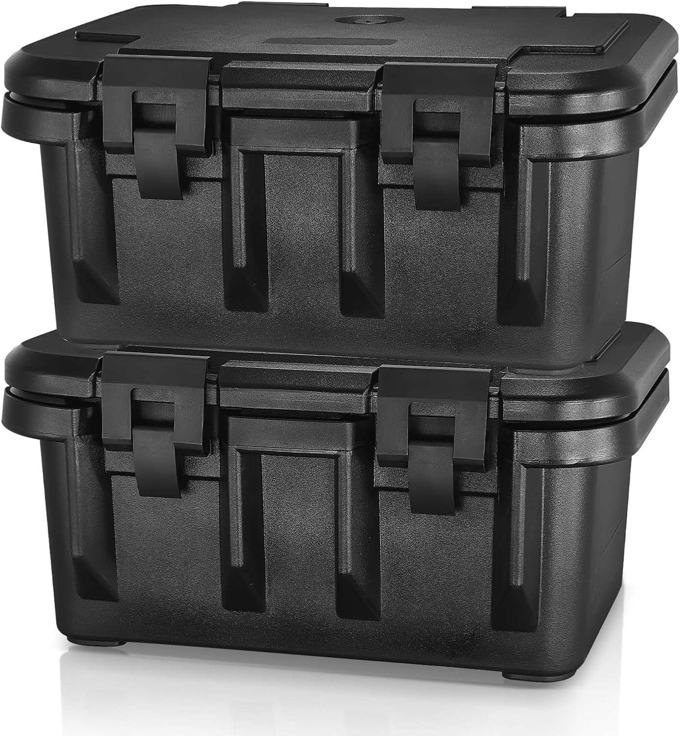 Insulated Cooler, 36QT LLDPE Top Loading Insulated Food Pan Carrier, w ...