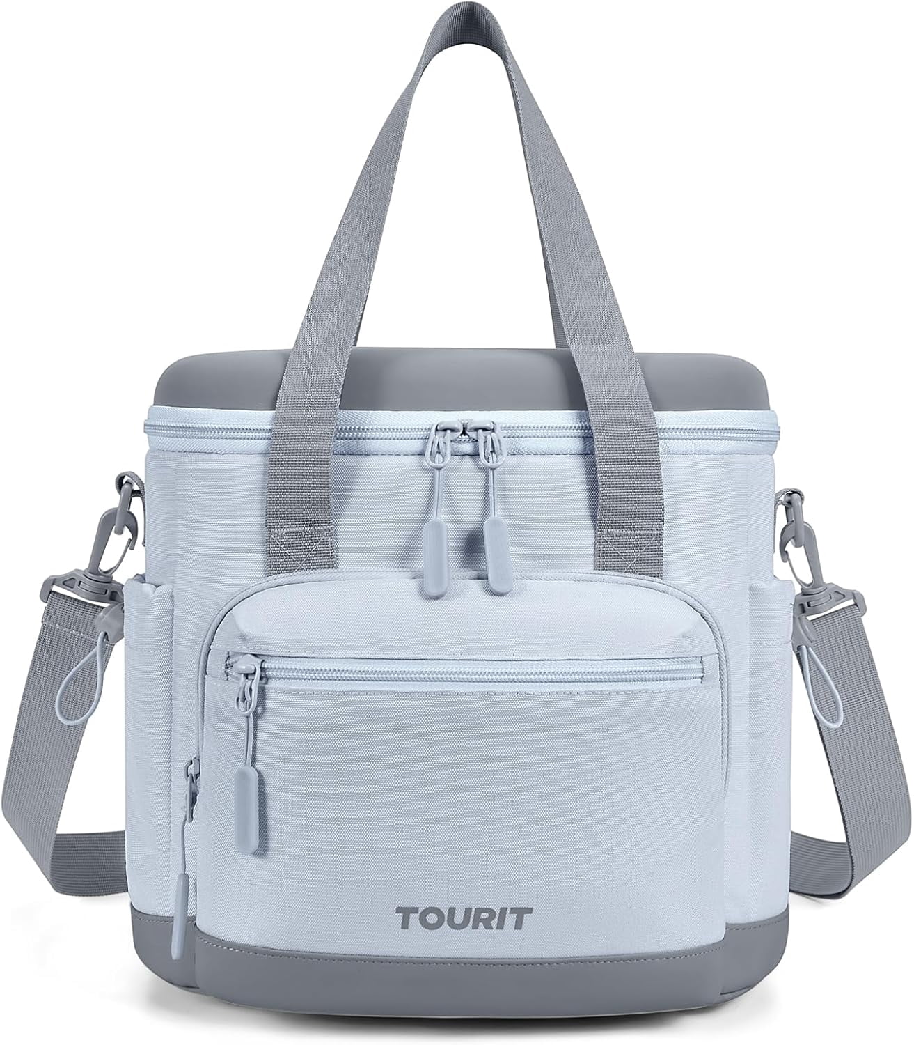 Insulated Cooler Bag: 20 Cans Soft Portable Leakproof Lunch Cooler ...