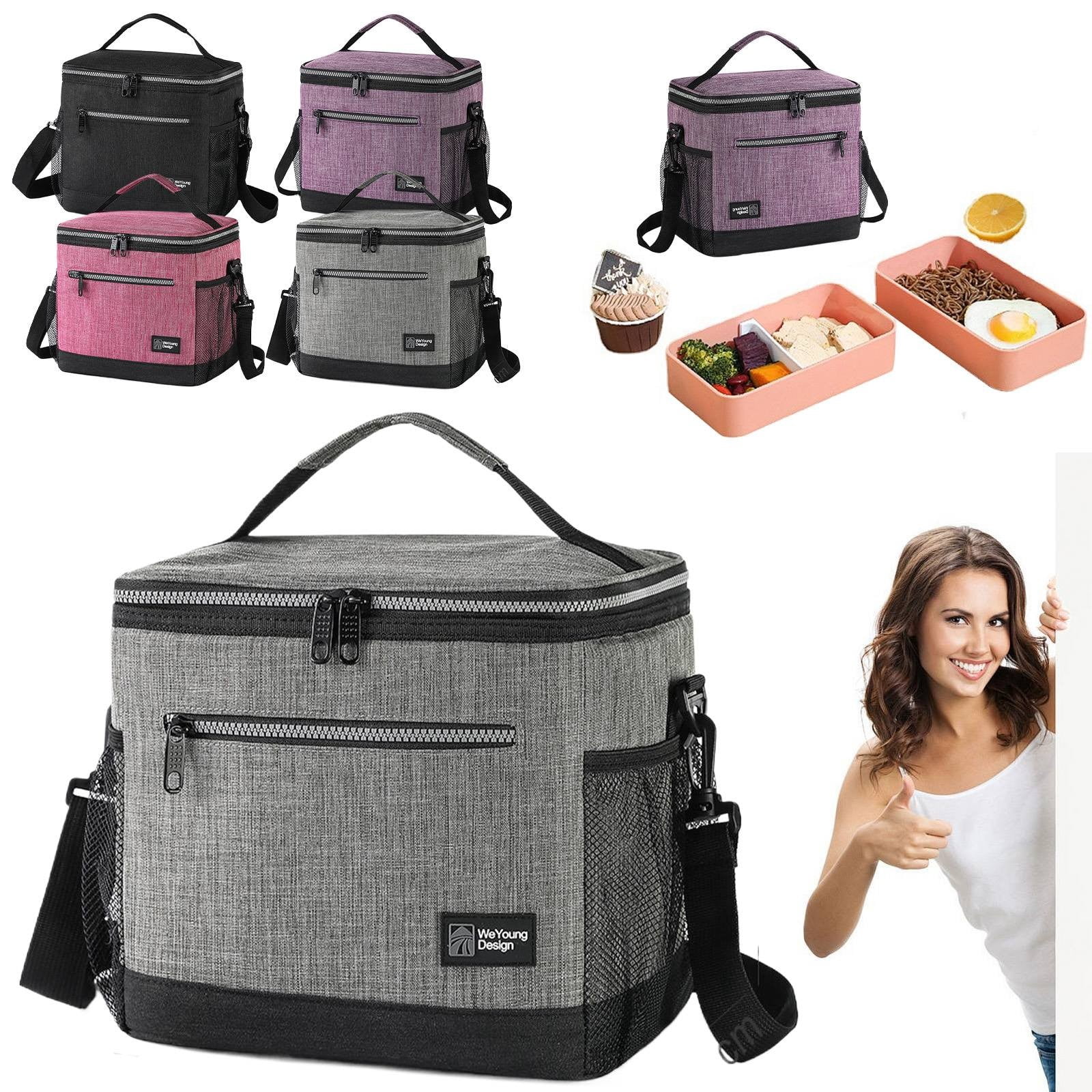 Insulated Cooler Bag Basdi Leakproof Insulated Lunch Tote - Enlarged ...