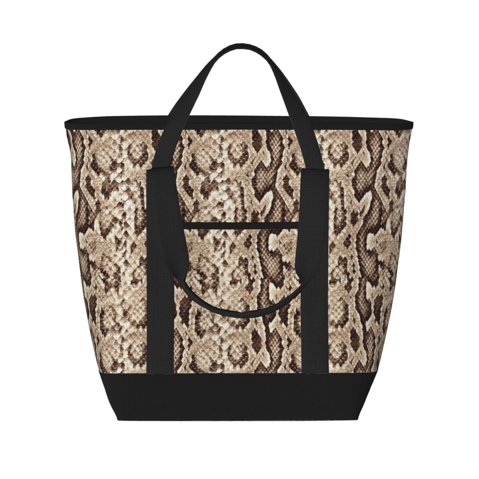Insulated Cooler Bag - Camouflage Print snake Large Freezer Cooler Tote ...