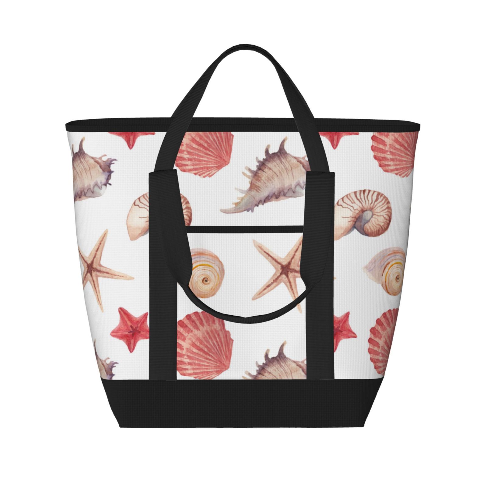 Insulated Cooler Bag - Conch Shells Print No.903 Large Freezer Cooler ...