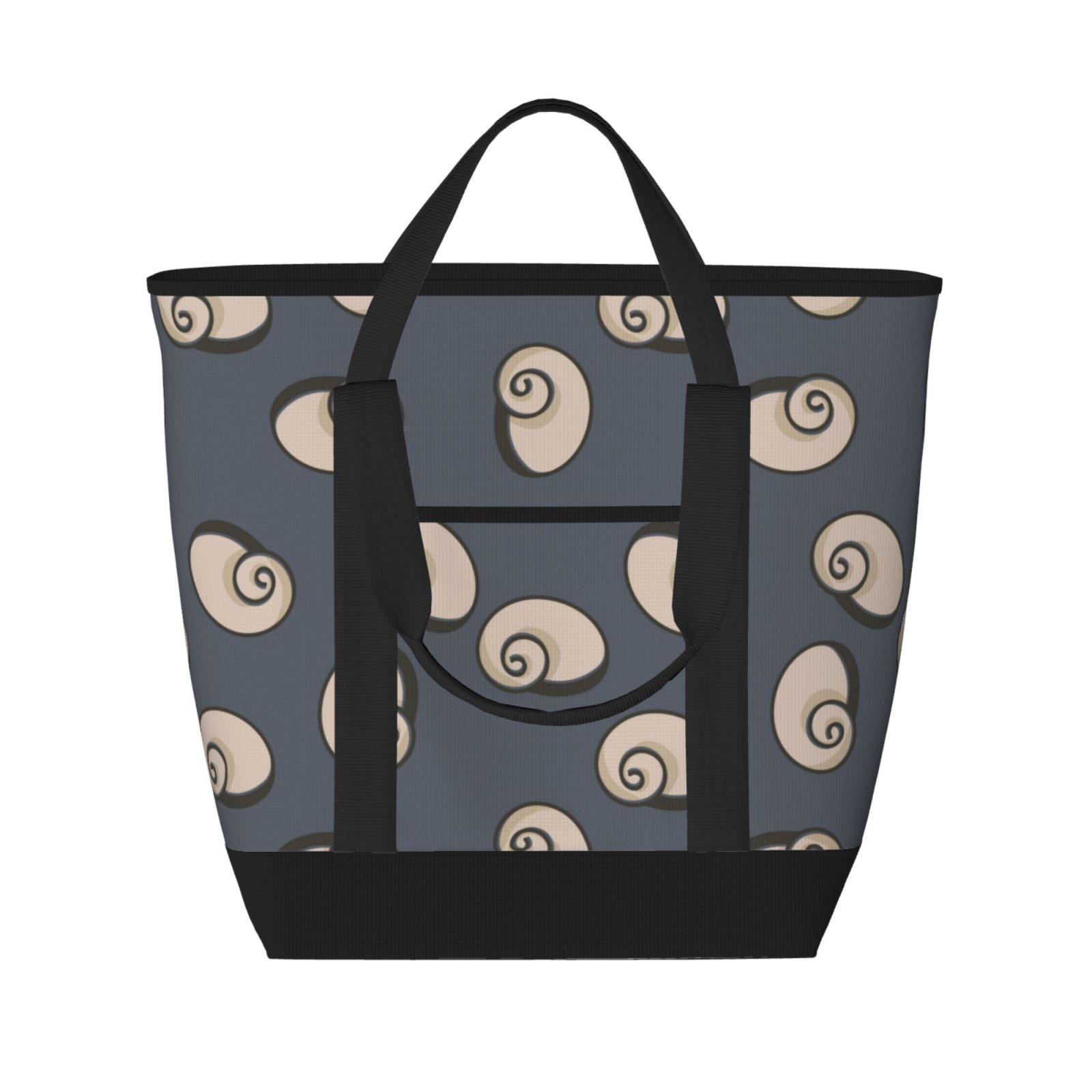 Insulated Cooler Bag - Conch Shells Print No.9035 Large Freezer Cooler ...