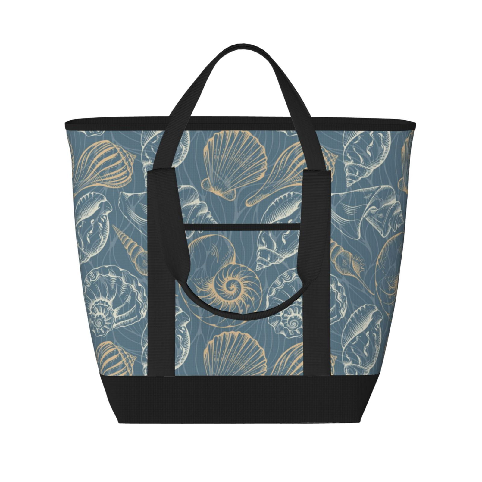 Insulated Cooler Bag - Conch Shells Print No.905 Large Freezer Cooler ...