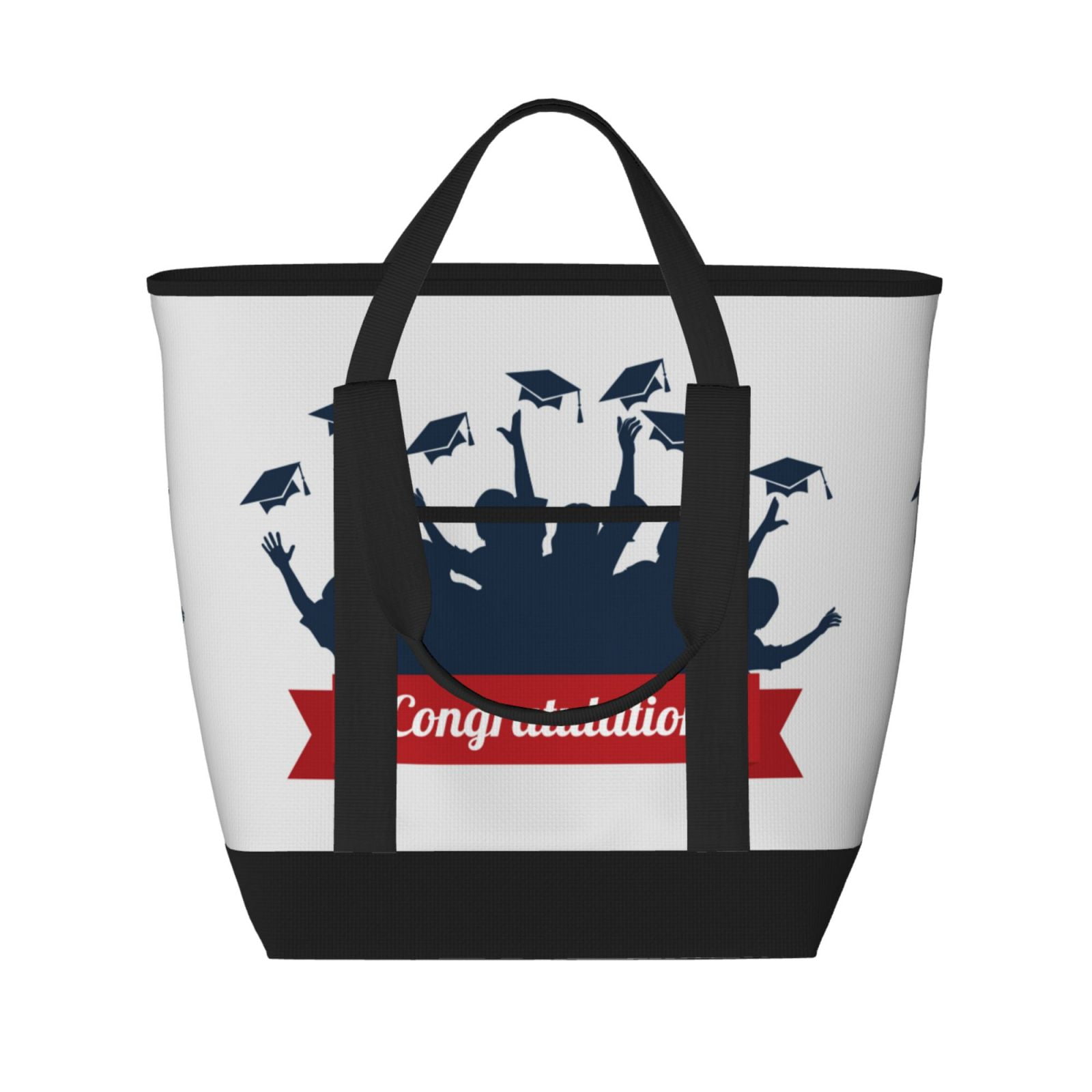 Insulated Cooler Bag Congratulation Graduate Large Cooler Tote Bags ...