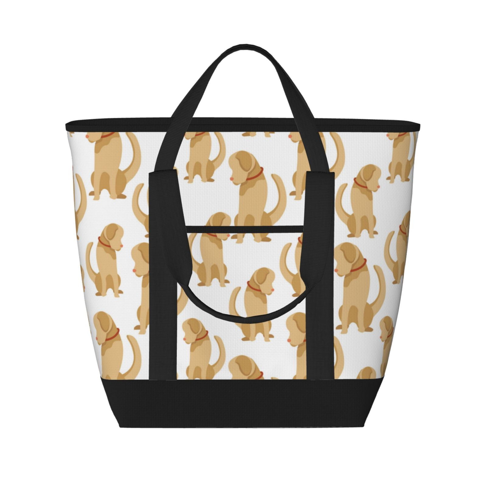 Insulated Cooler Bag - Funny Labrador Retriever Dog Large Freezer ...