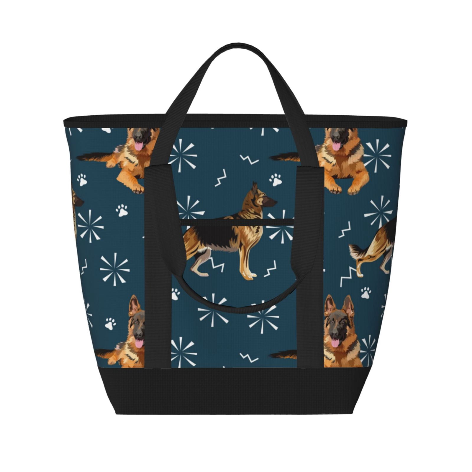 Insulated Cooler Bag - German Shepherd Dog Footprint Large Freezer ...