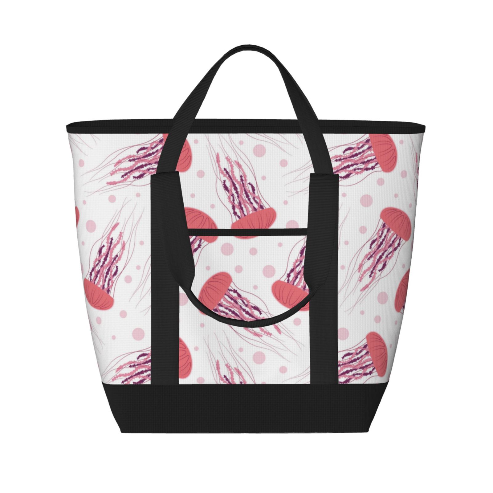 Insulated Cooler Bag, Jellyfish Bubble Large Freezer Cooler Tote Bags ...