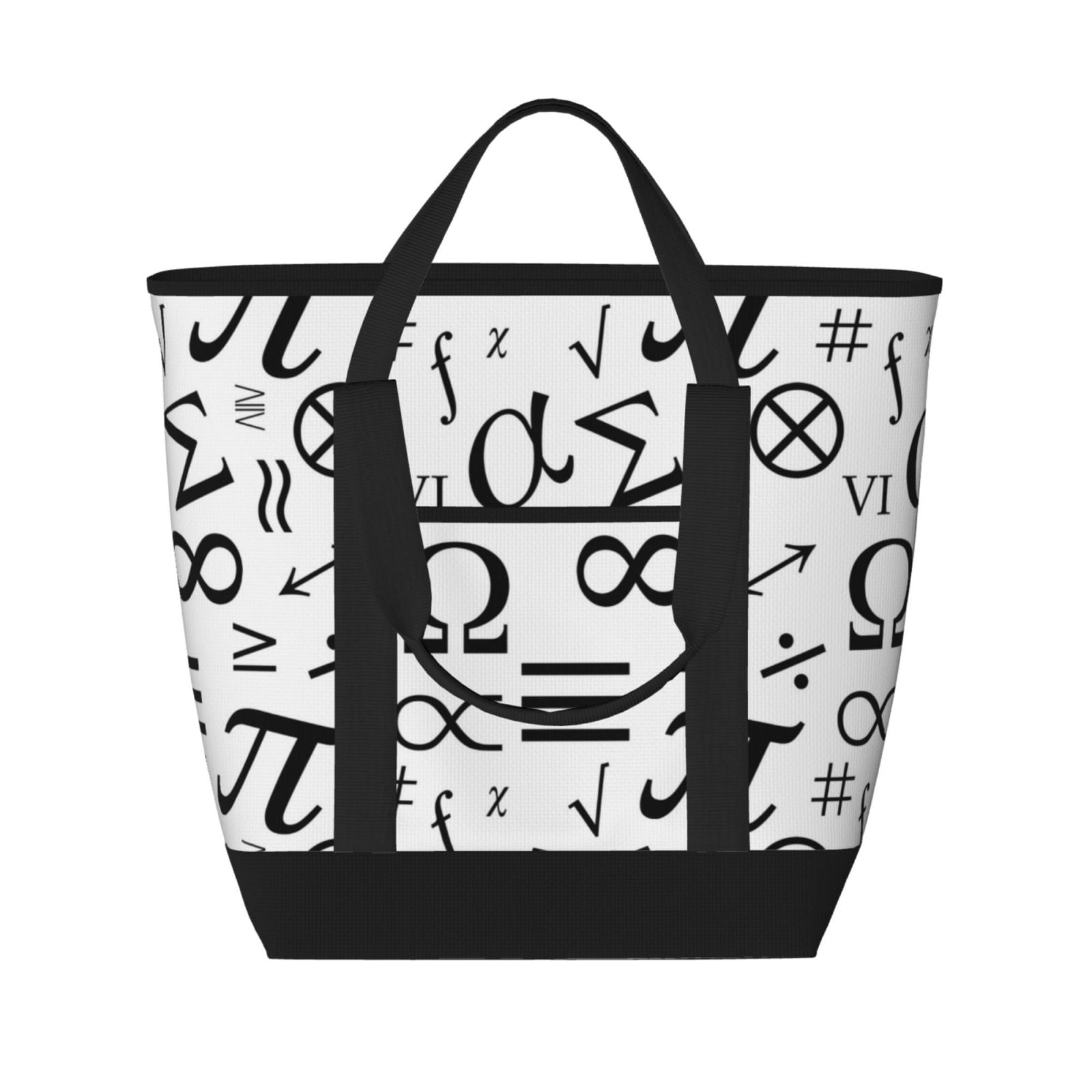 Insulated Cooler Bag - Math Symbol Print funny Large Freezer Cooler ...