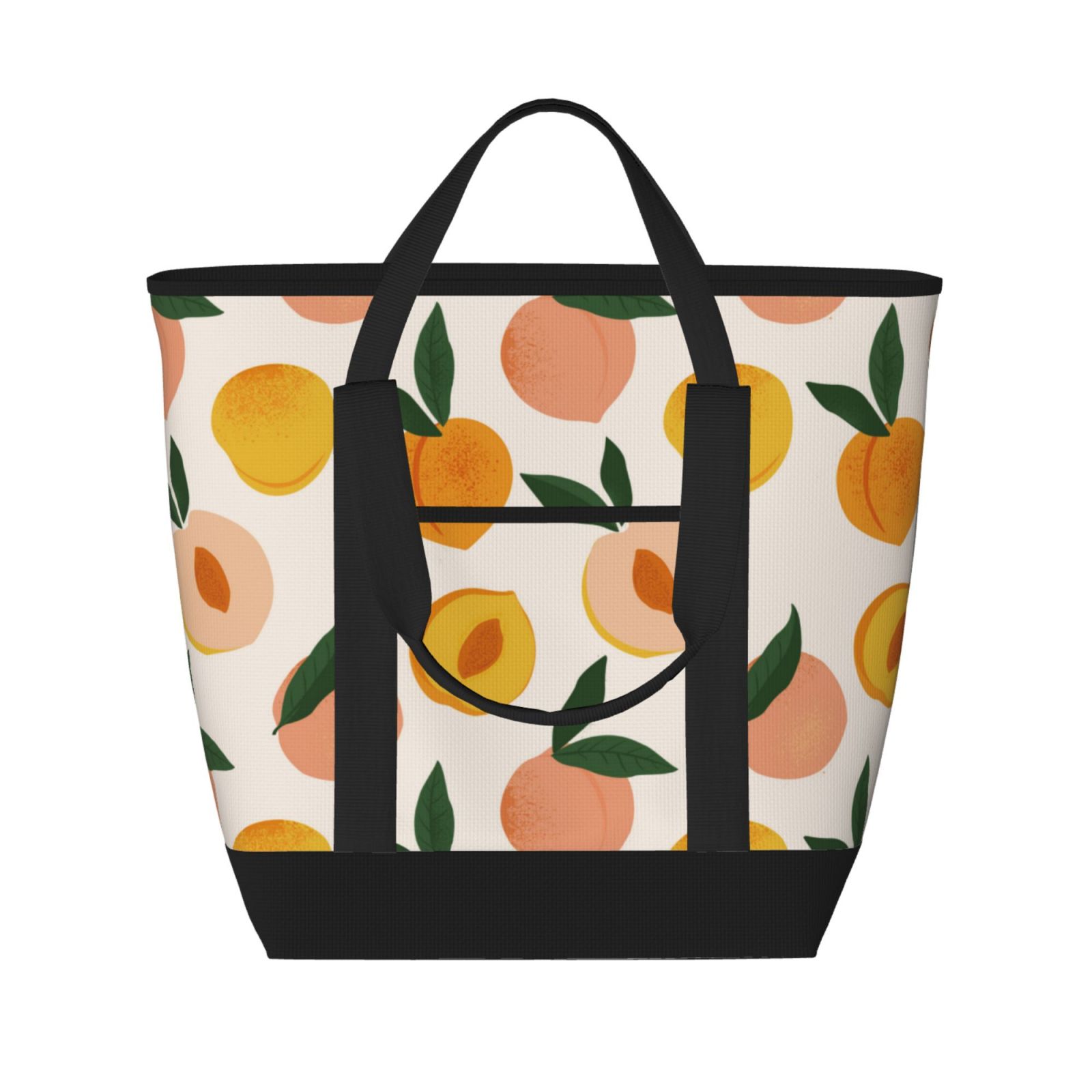 Insulated Cooler Bag - Peach1 Large Freezer Cooler Tote Bags Insulated ...