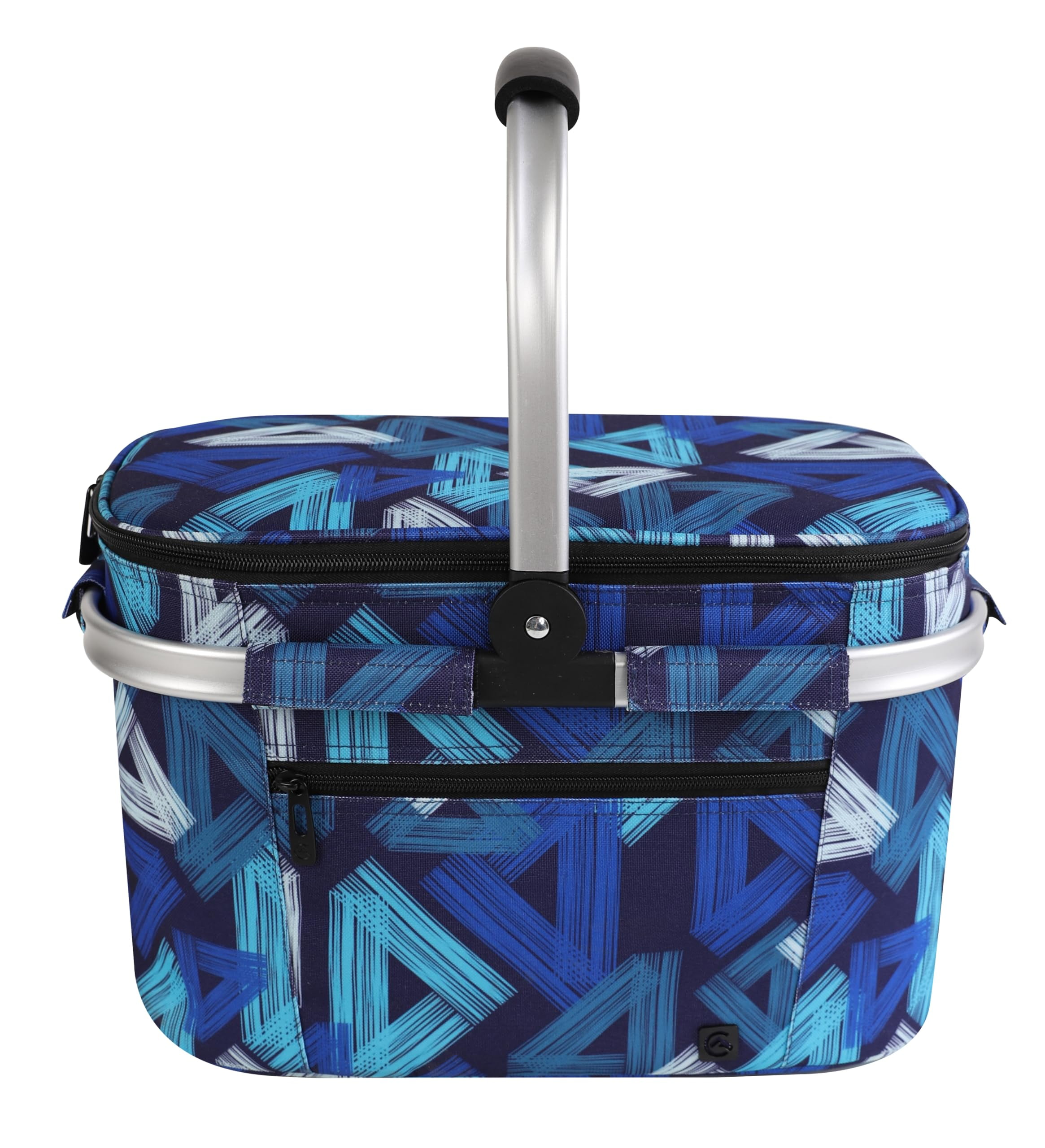 Insulated Cooler Bag Portable Collapsible Picnic Basket Cooler with ...