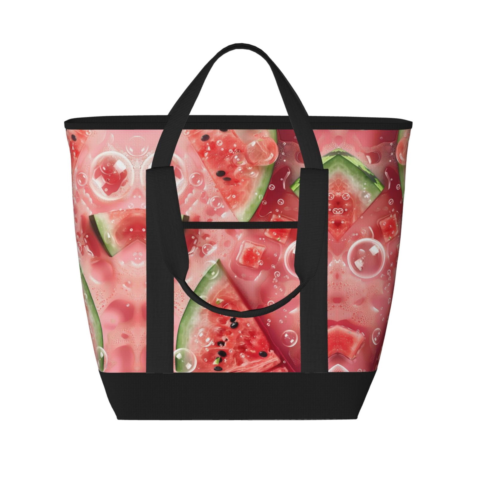 Insulated Cooler Bag - Refreshing Watermelon Slices Large Freezer ...