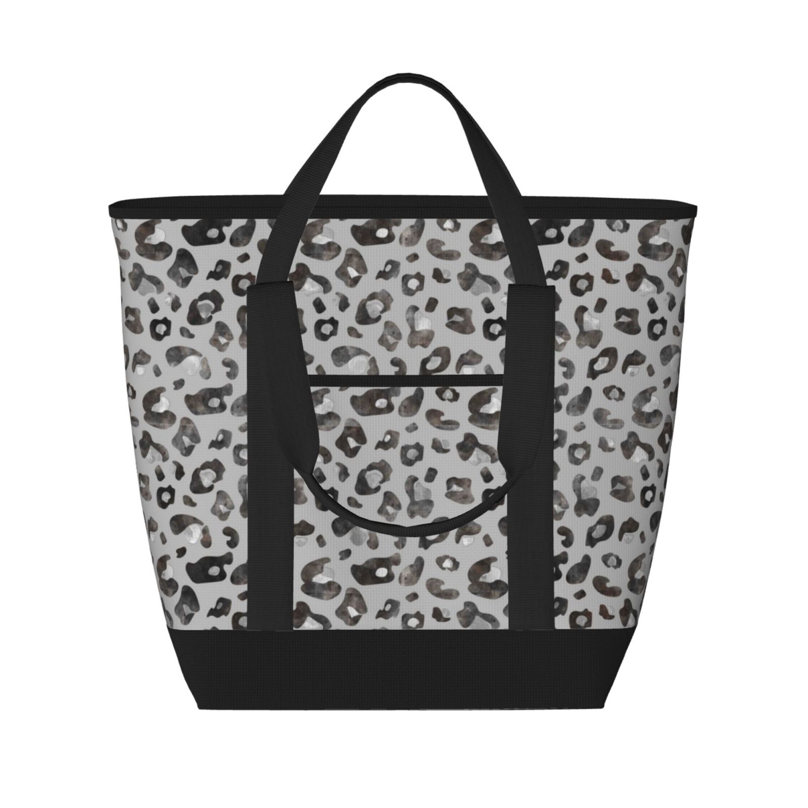 Insulated Cooler Bag - Wild Animal Leopard Print Large Freezer Cooler ...