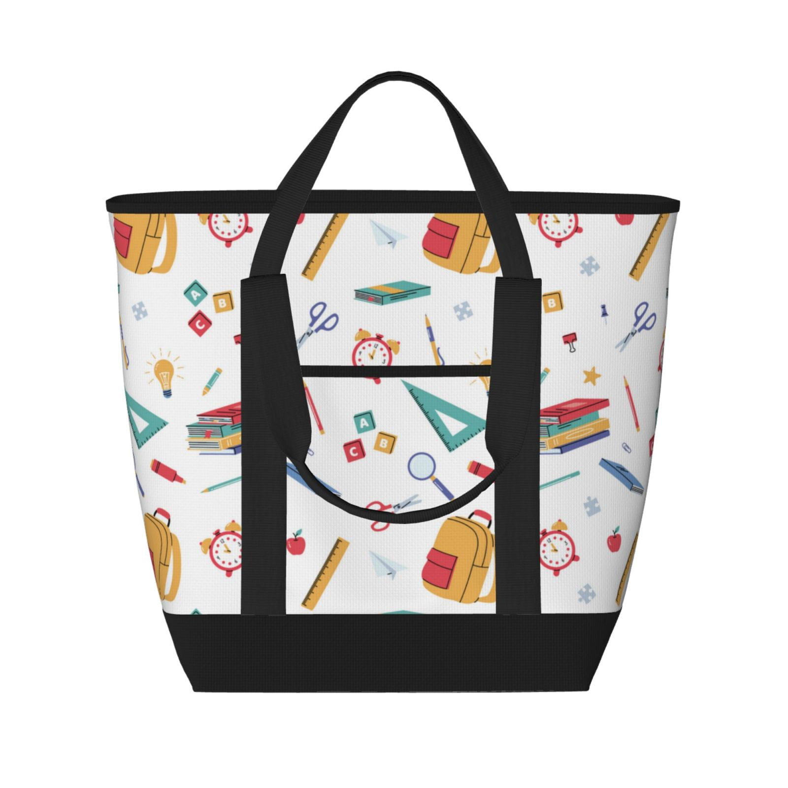 Insulated Cooler Bag - bag pencil ruler Large Freezer Cooler Tote Bags ...