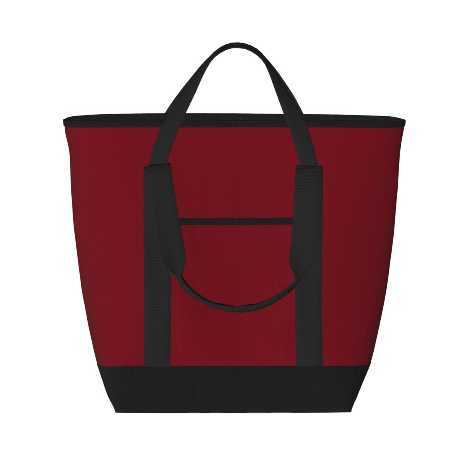 Insulated Cooler Bag - maroon Large Freezer Cooler Tote Bags Insulated ...