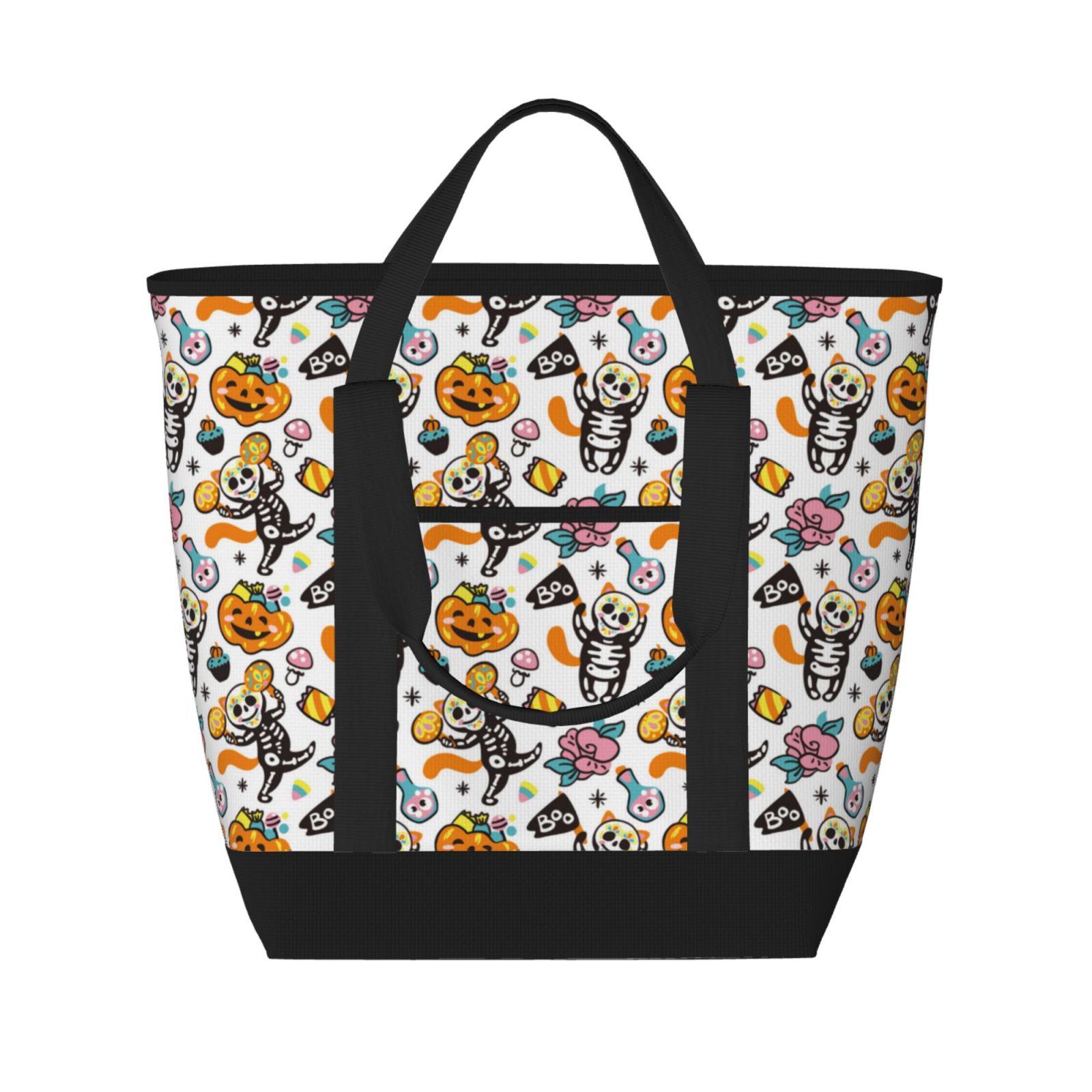 Insulated Cooler Bag - skeleton_and_roza Large Freezer Cooler Tote Bags ...