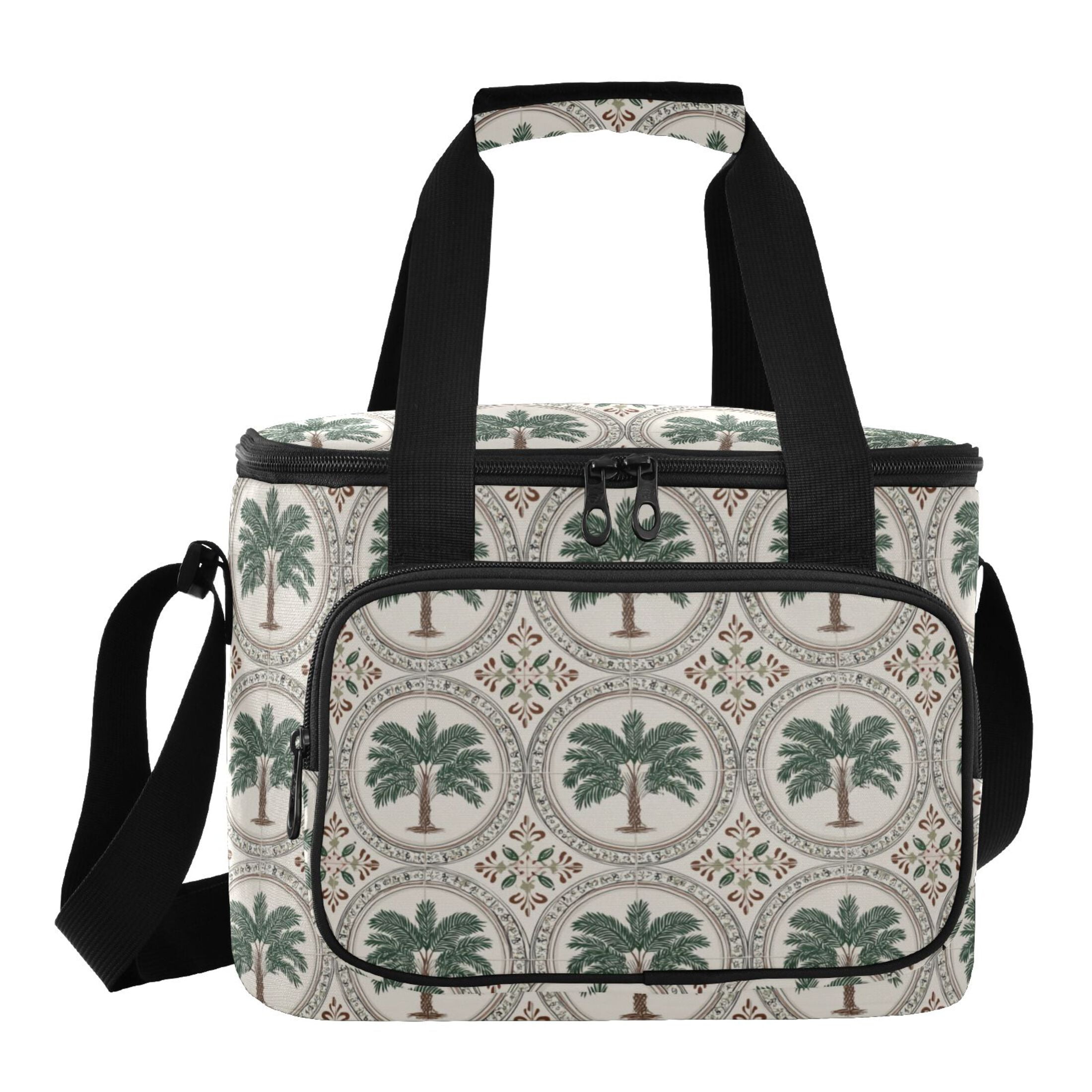 Insulated Cooler Bag with Multiple Pockets Lightweight Lunch Box Tote ...