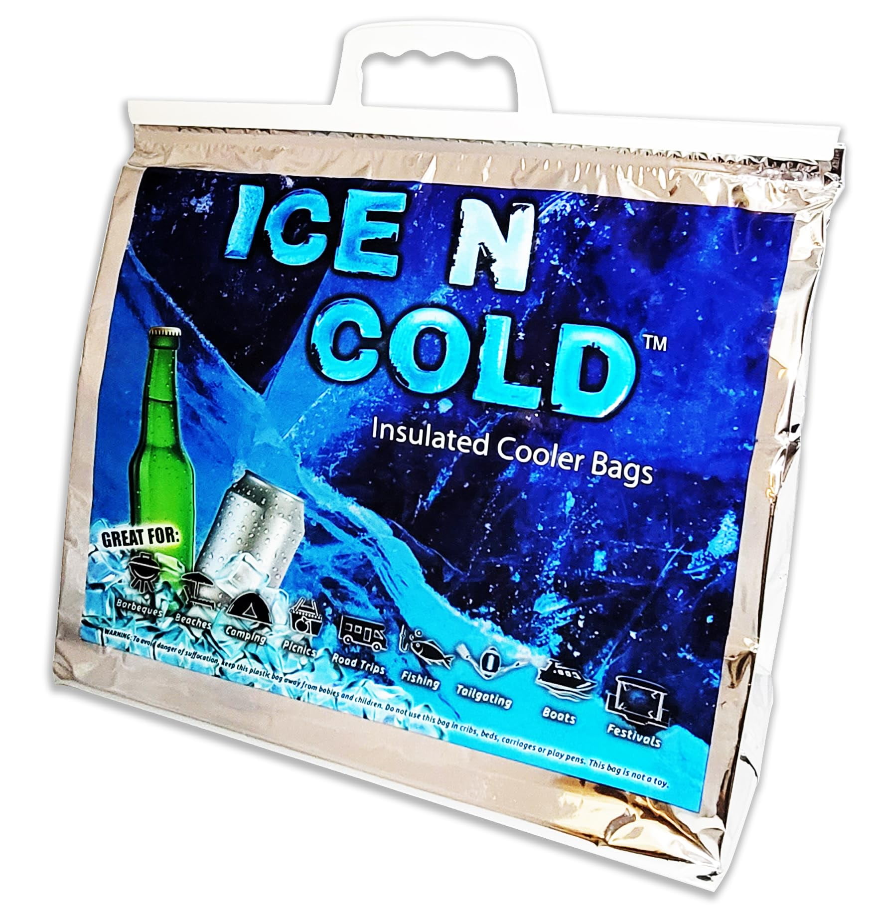 Insulated Cooler Bags | 10 Pack | Ice N Cold - Walmart.com