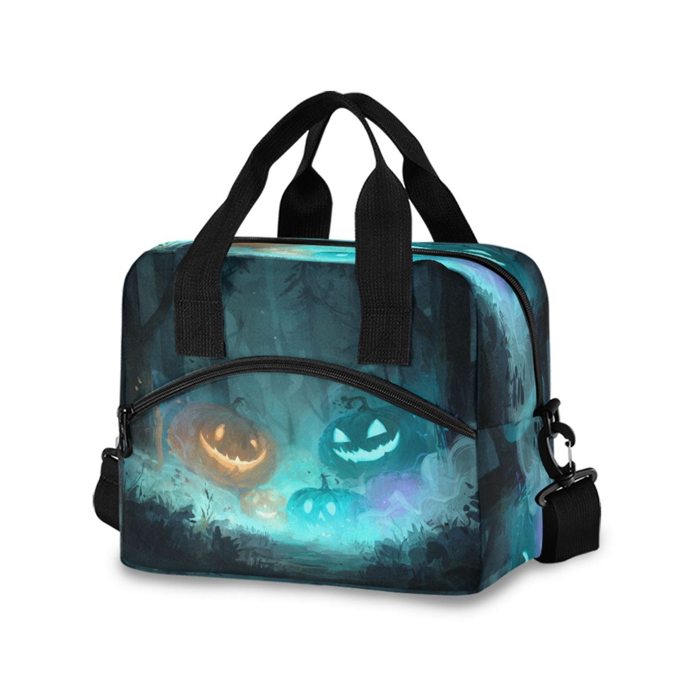 Insulated Crossbody Lunch Bag 10L Lunch Tote with Adjustable Shoulder ...