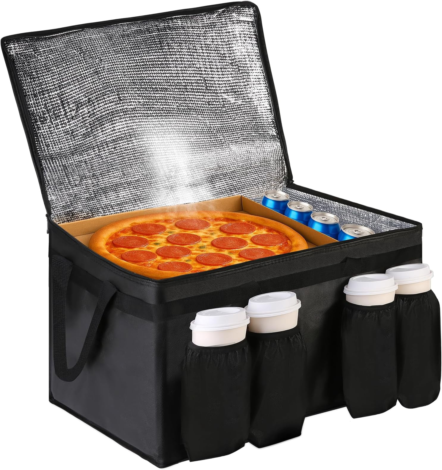 Insulated Delivery Bag - for Doordash & - Pizza Delivery Bags ...