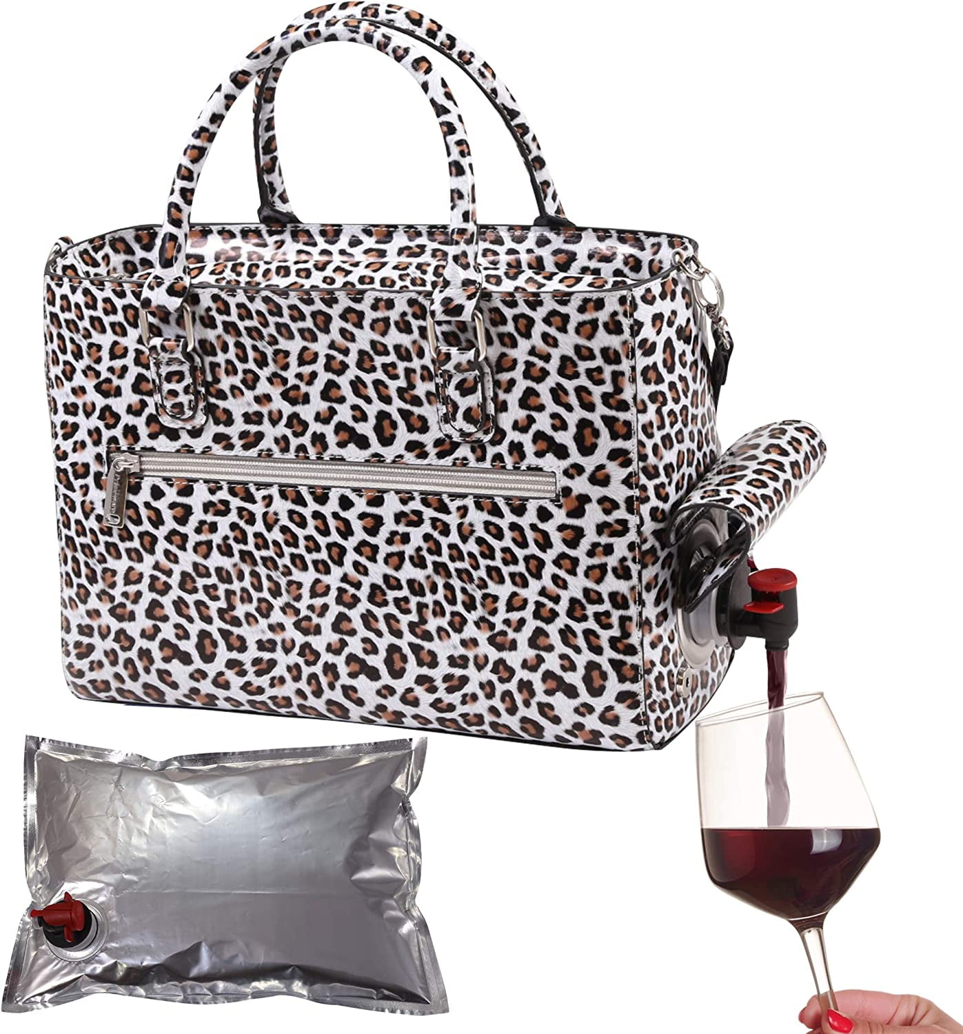 Insulated Drink Purse w/ 3L Bladder Bag | Thermal Hot and Cold Storage ...