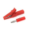 Insulated Electric Clip 55mm Spring Clip and Banana Plug Probes With ...