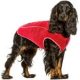 Insulated Fleece Sweater for Dogs | Lightweight Warm Vest | Zipper Port ...
