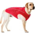 Insulated Fleece Sweater for Dogs | Lightweight Warm Vest | Zipper Port ...