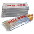 Insulated Foil Hot Dog Wrappers - 9 x 3.7 | Grease Resistant ...
