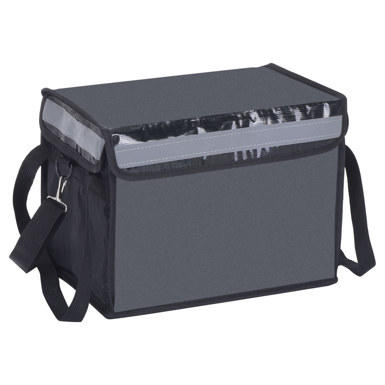 Insulated Food Bag Catering Thermal Food Bag Pizza Bags, Black (14.2"x9 ...