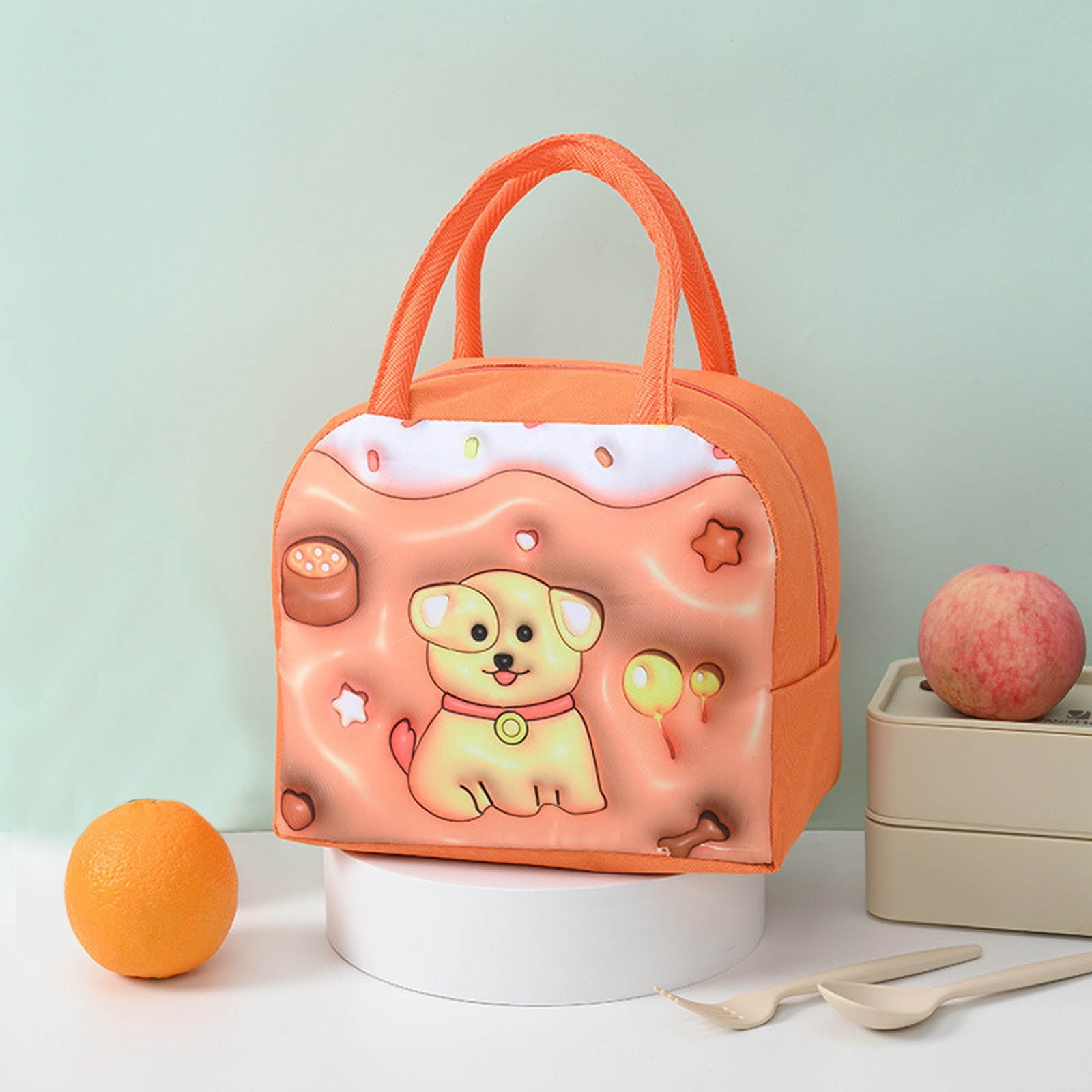 Insulated Food Carrier, Portable Meal Tote, Leak-Proof Sealing ...