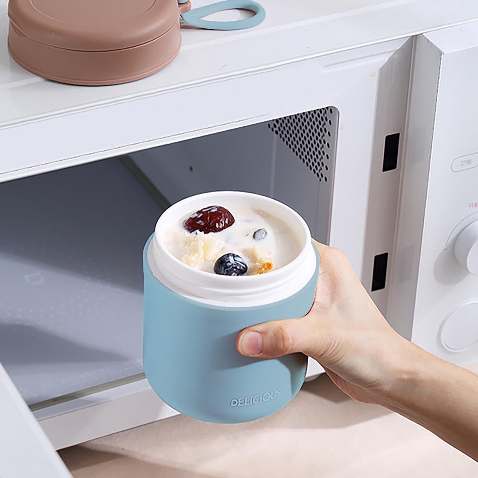 Insulated Food Container Food Thermos with Transparent lids Insulated ...