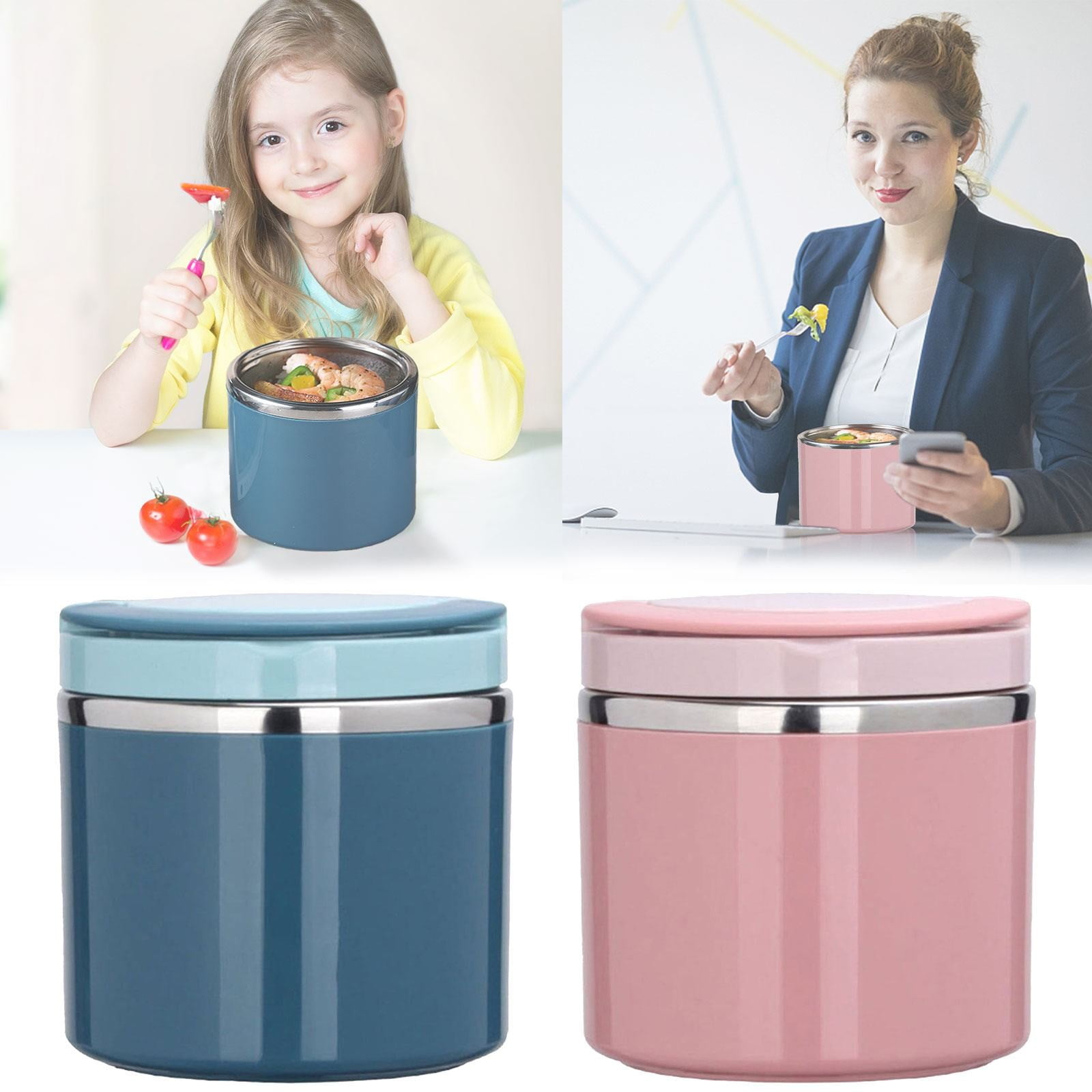 Insulated Food Container for Kids Adult - 35 Oz, Stainless Steel Vacuum ...