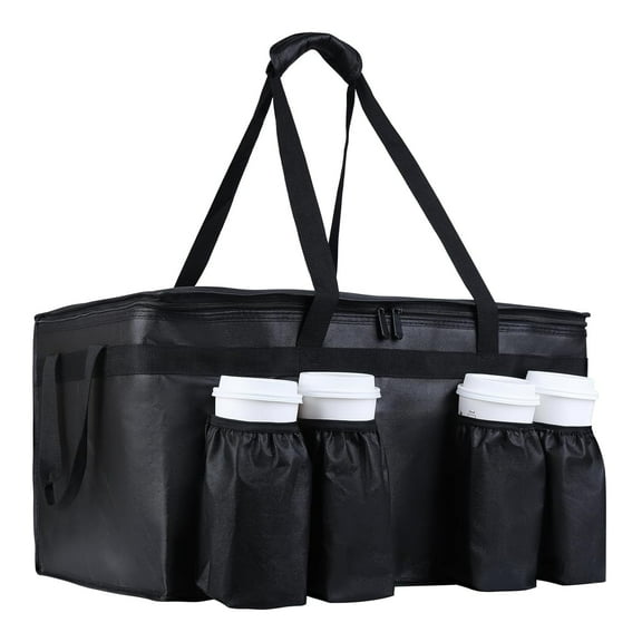 Insulated Delivery Bag - for Doordash & - Hot Cold Grocery Bag, Pizza ...