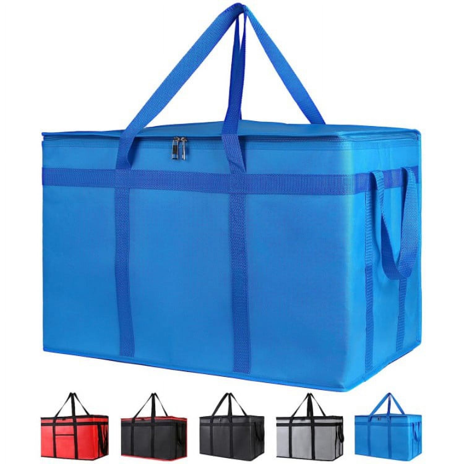 Insulated Food Delivery Bag for Hot and Cold Meal, XXX-Large, Grocery ...