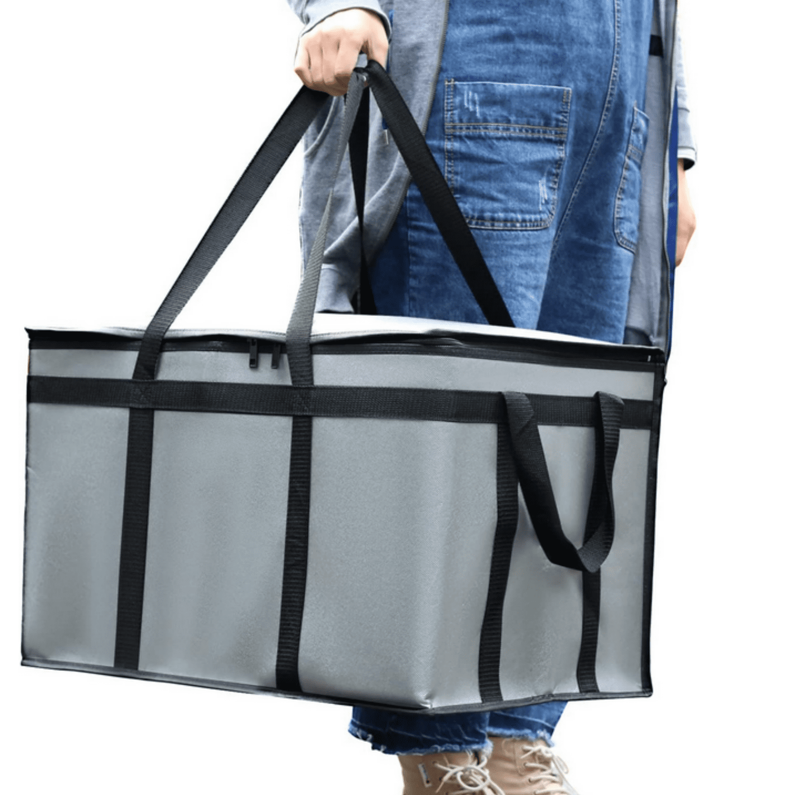 Insulated Food Delivery Bag，Pizza Delivery Bags for Hot and Cold Food ...