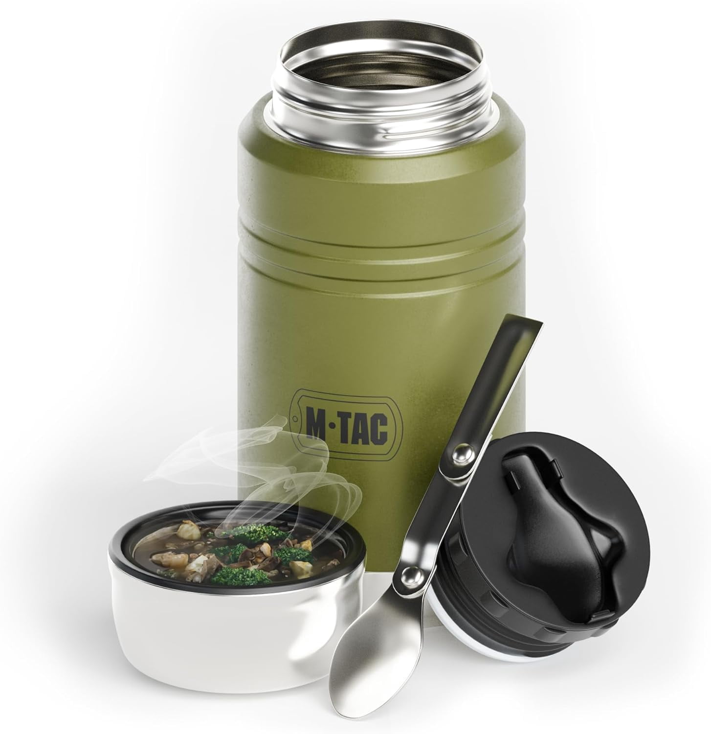 Insulated Food Jar 25 Oz Thermos - Stainless Steel Thermo Lunch ...