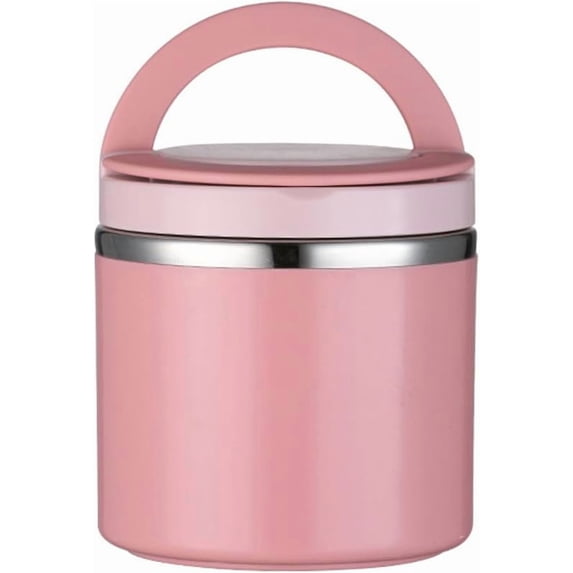Insulated Food Jar 630ml Soup Container Lunch Box Stainless Steel Bento ...