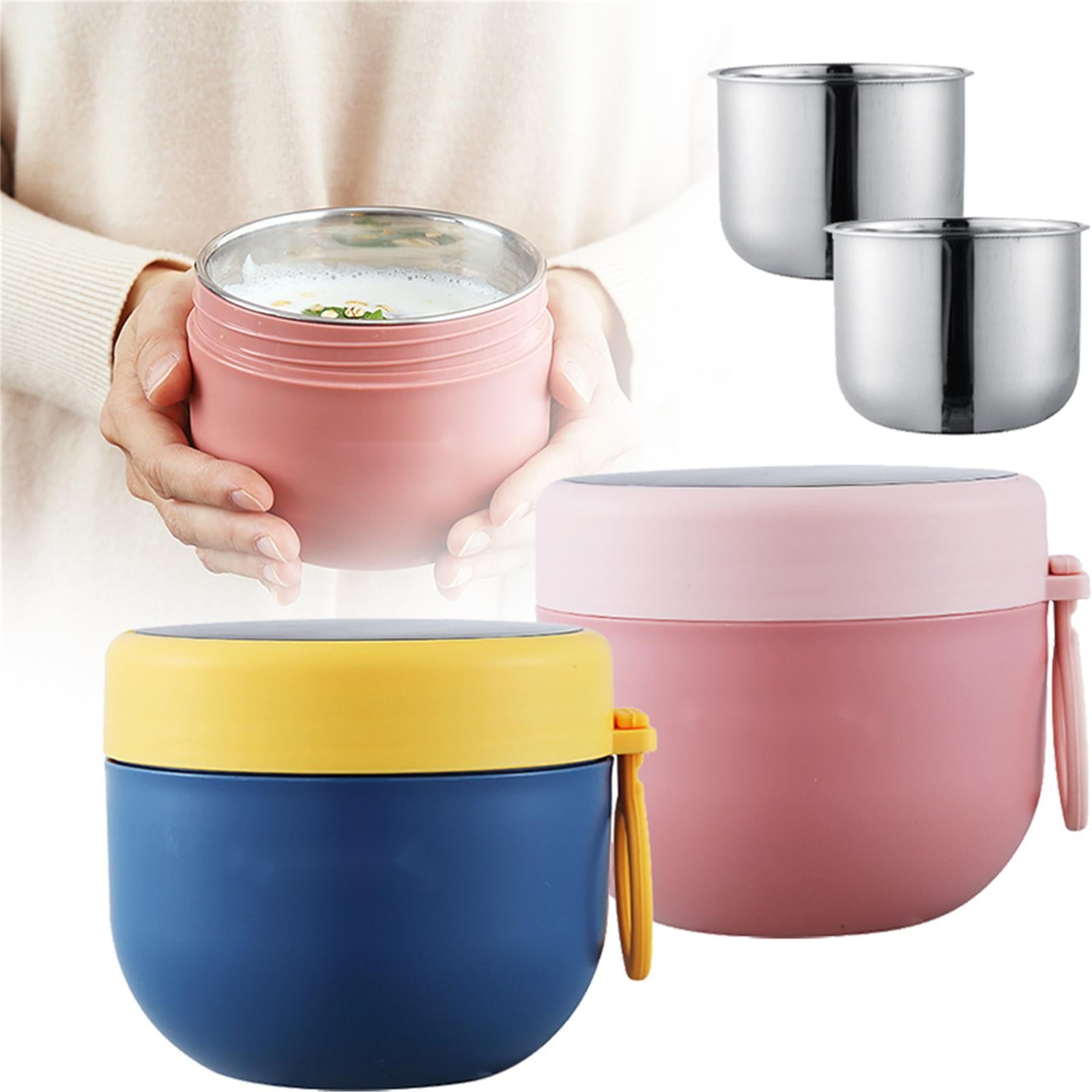 TWIFER Bento Thermos Stainless Steel,Leak-Proof Wide Thermos for Hot ...