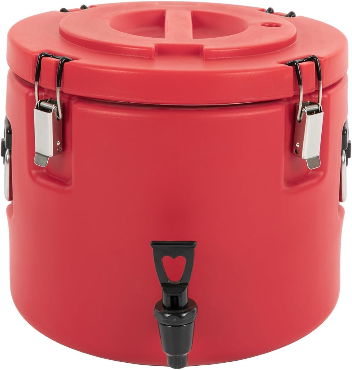 Insulated Ice Beverage Dispenser 5 Gallon, 304 Stainless Steel Portable ...